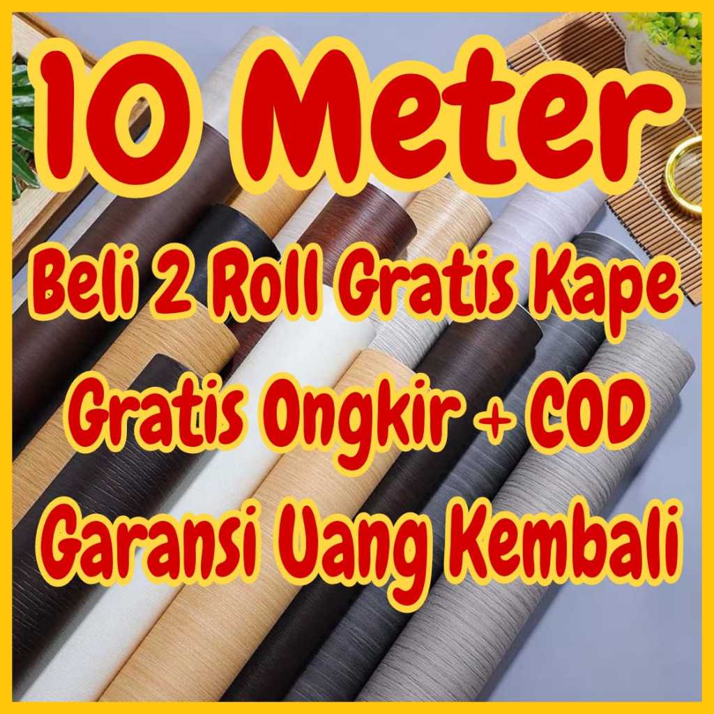 Jual Wallpaper dinding MOTIF BAMBU HIJAU KAYU JATI MUDA TUA HITAM PUTIH ...