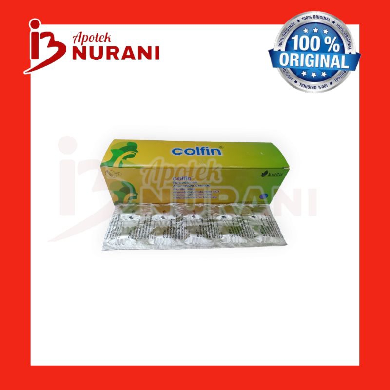 Jual COLFIN TABLET OBAT UNTUK DEMAM, FLU DAN BATUK | Shopee Indonesia