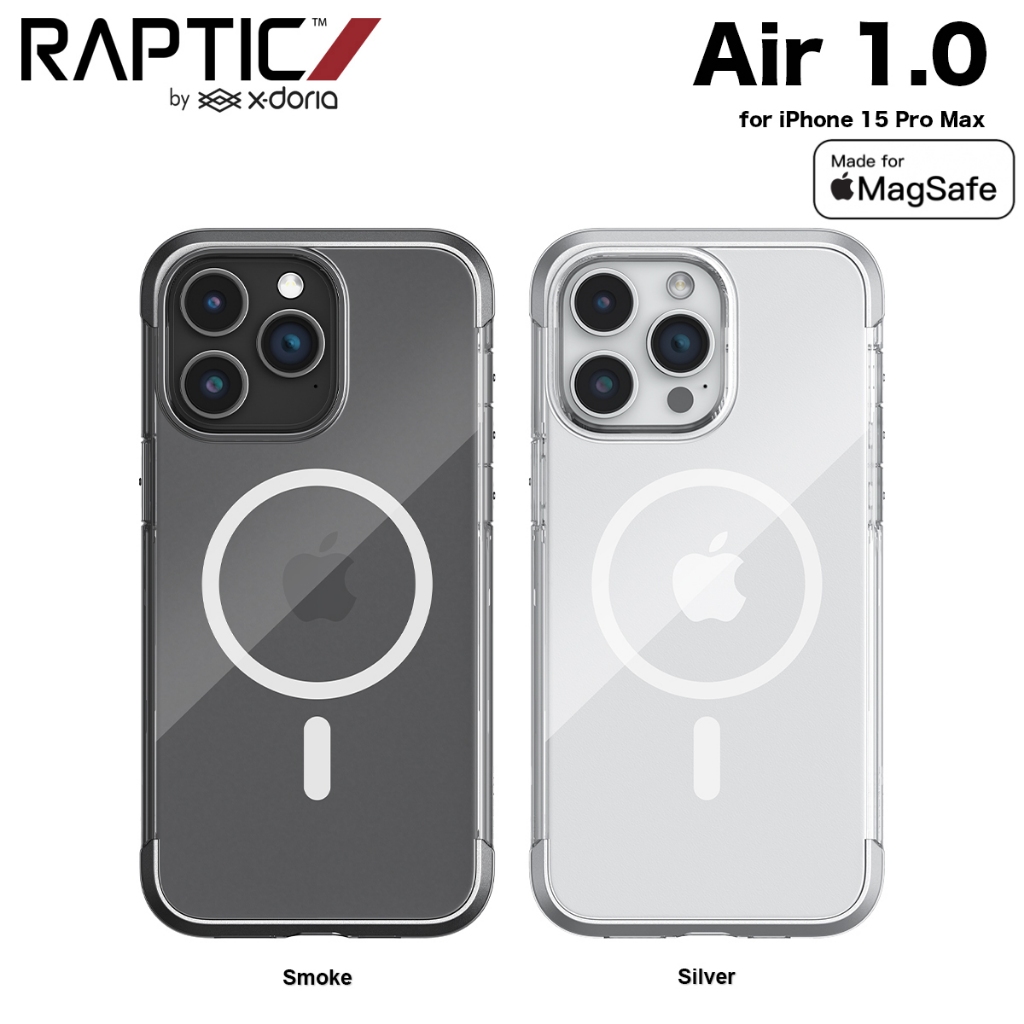 Jual Casing iPhone 15 Pro Max XDoria Raptic AIR 1.0 MagSafe Case ...