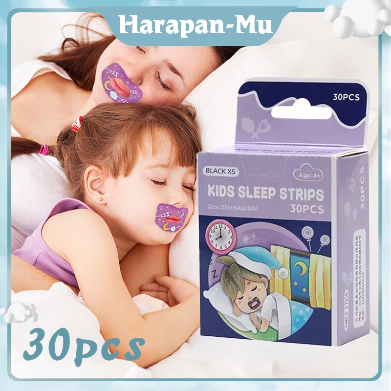 Jual 30 Pcs Sticker Anti Ngorok Plester Mulut Untuk Tidur Kid Sleep ...