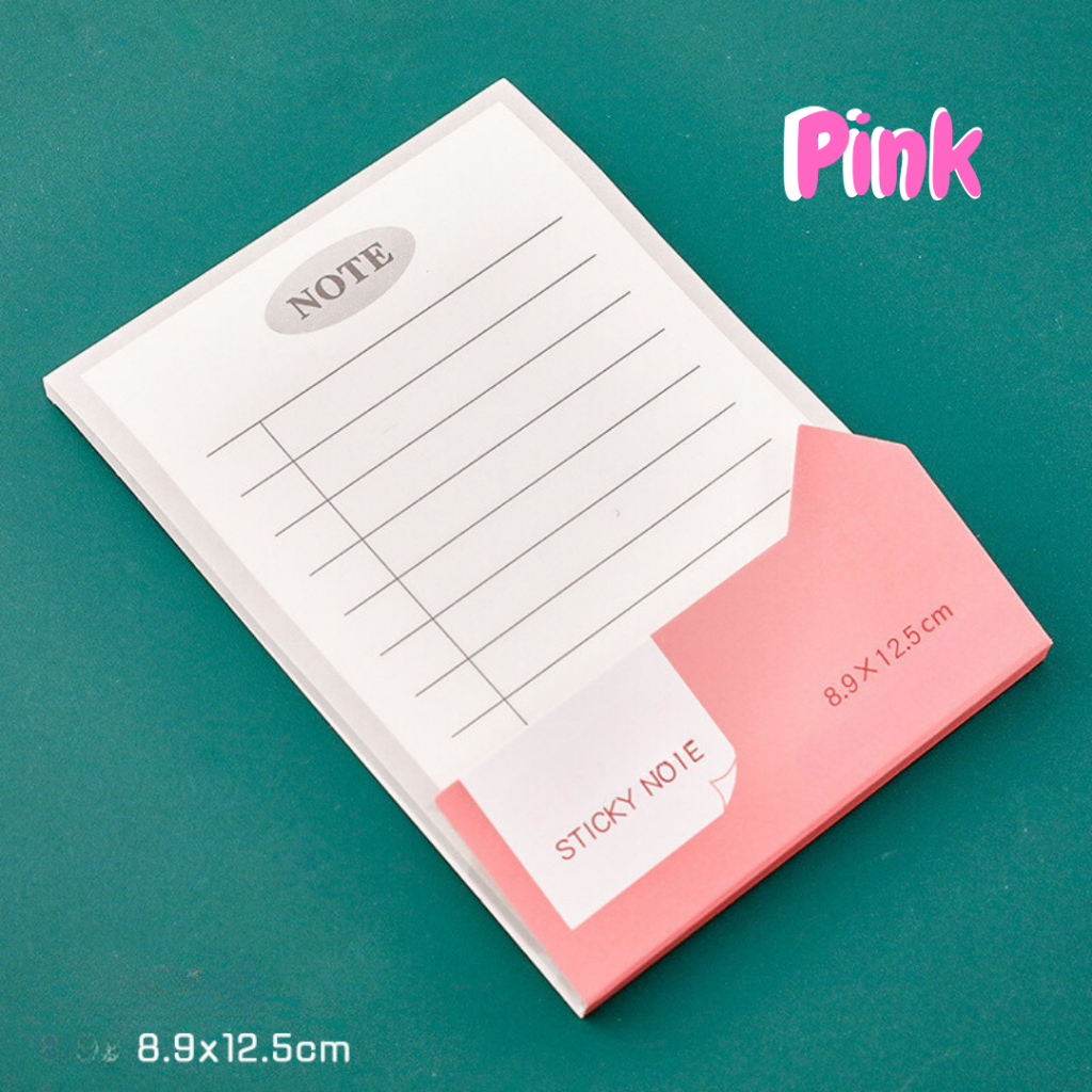 Jual KAWA Sticky Note Lucu Isi 50 Lembar Memo Daily Use Planner ...