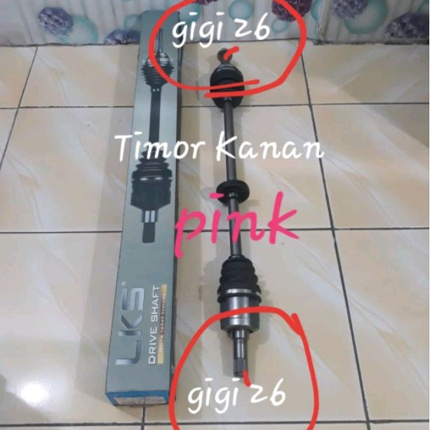 Jual Drive Shaft Cv Joint Assy As Roda Depan Komplit As Tarik Timor Kanan | Shopee Indonesia