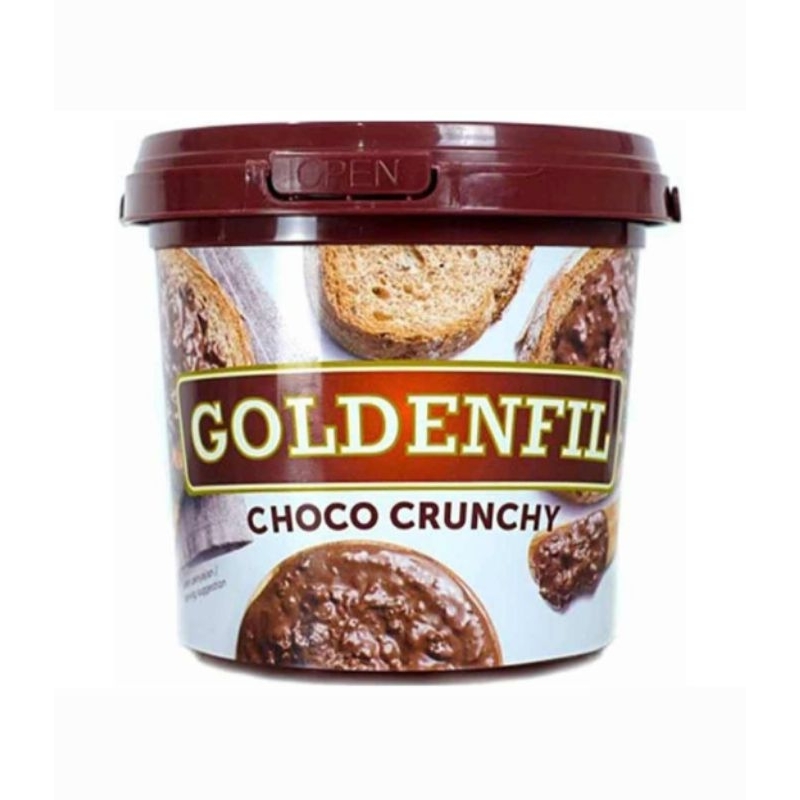 Jual goldenfill choco crunchy 1kg free bubble wrap | Shopee Indonesia