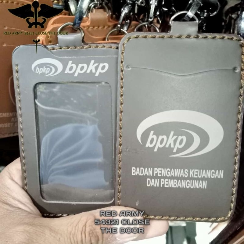Jual ID Card Holder Tali Lanyard Name Tag Logo BPKP | Shopee Indonesia