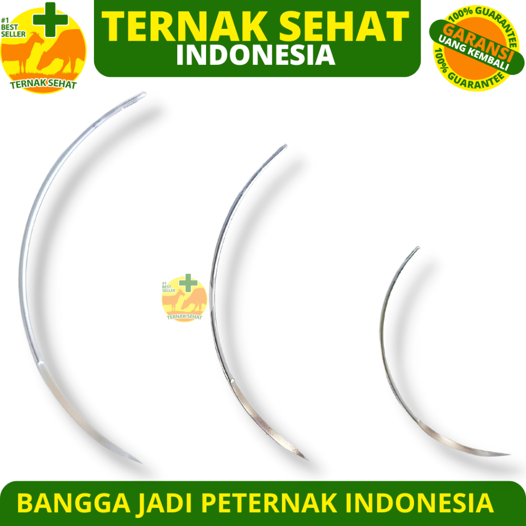 Jual Jarum Jahit Kulit Hewan Ternak Sapi Kambing Domba Babi Aneka ...