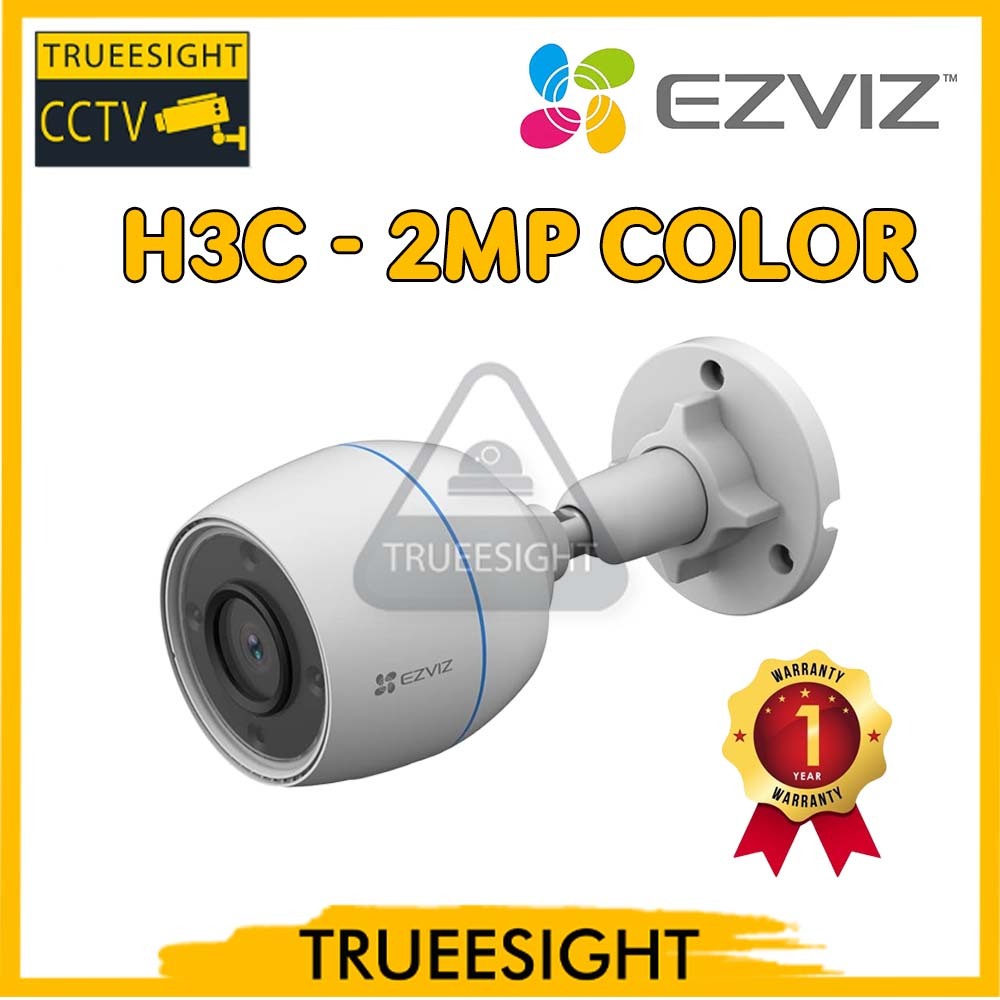 Jual CCTV EZVIZ H3C 2MP Full Color Night Vision OUTDOOR Wi-Fi Camera ...