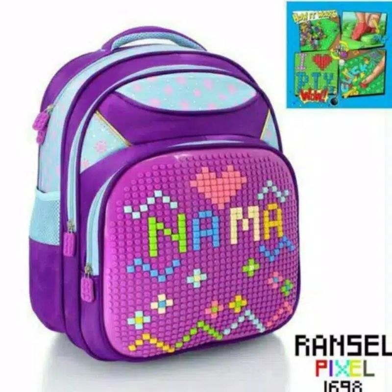 Jual tas lego tas anak SD fixel | Shopee Indonesia
