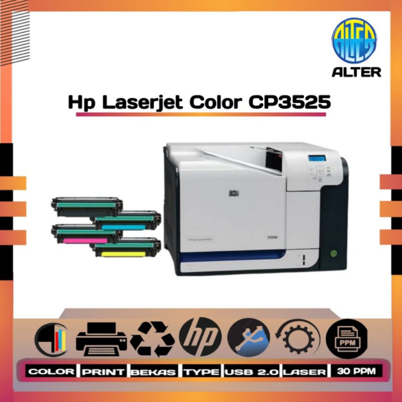 Jual Printer Hp LaserJet Color CP 3525 murah | Shopee Indonesia