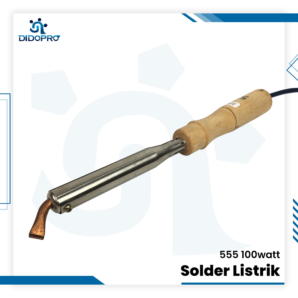 Jual SOLDER LISTRIK 555 BENGKOK 100 150 200 WATT PATRI GAGANG KAYU ...