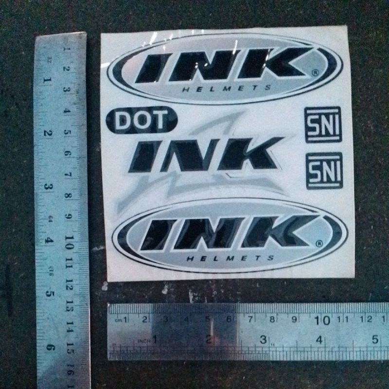 Jual Stiker cutting helm INK cutting tumpuk | Shopee Indonesia