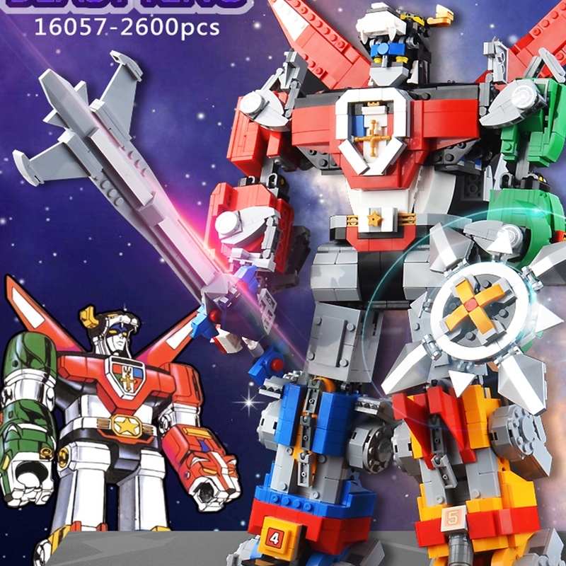 Jual MAINAN ANAK MAINAN BRICKS LEPIN 16057 VOLTRON MEGATRON ROBOT ...