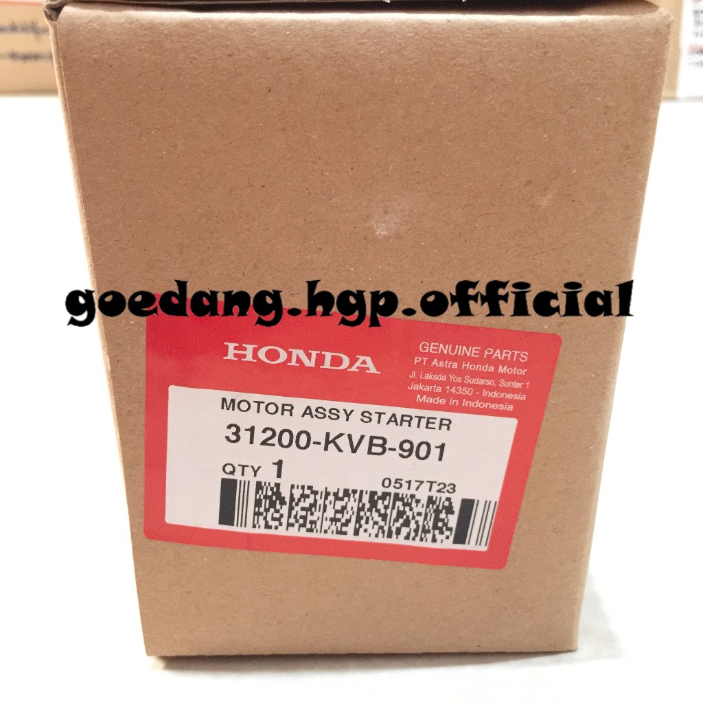 Jual Motor Assy Stater Dinamo Starter Assy VARIO 110 CW ORIGINAL AHM ...
