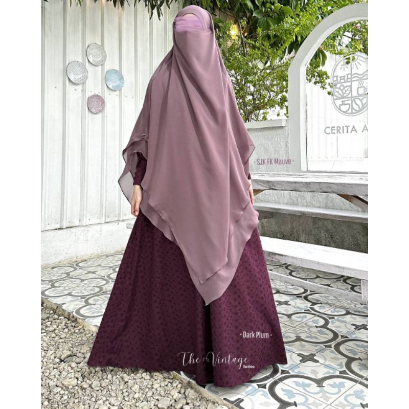 Jual Vintage Series By Mahira Indonesia | Gamis Elegant Full Bordir ...