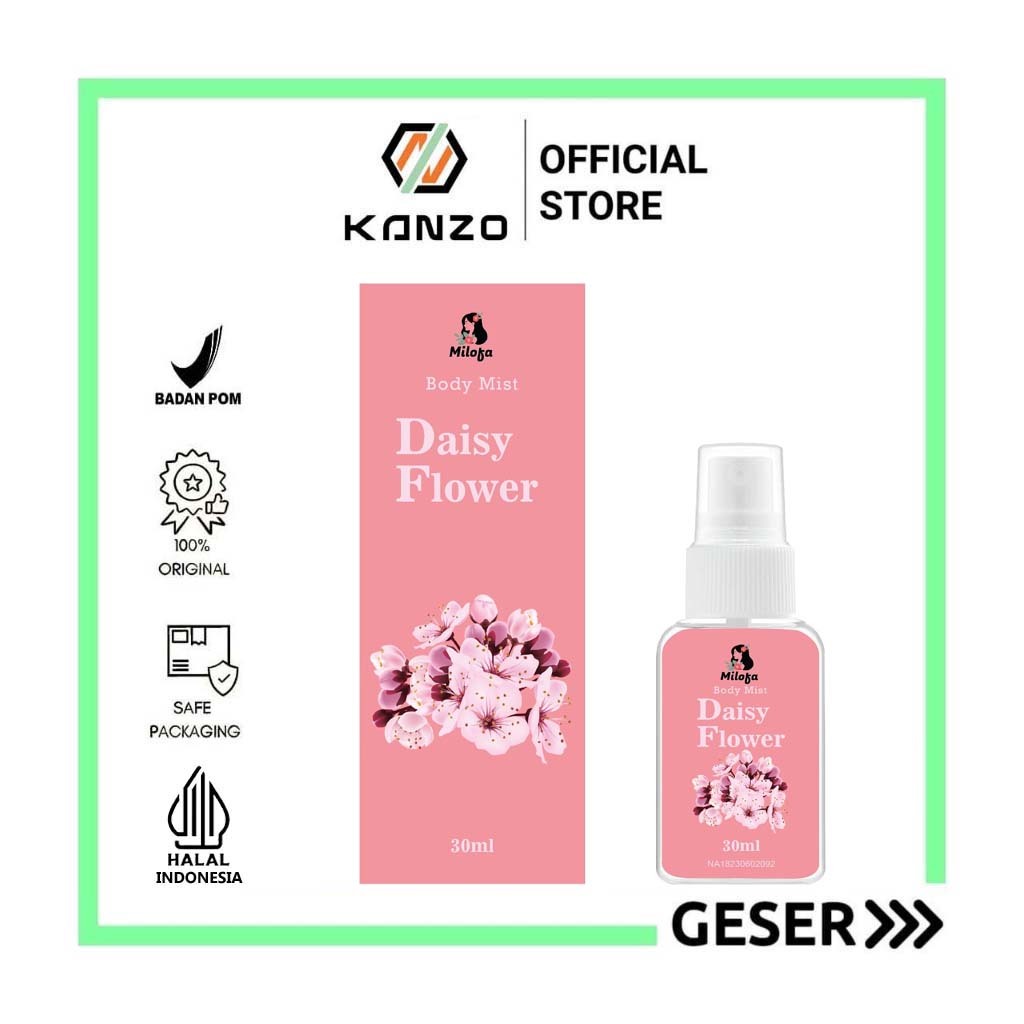 Jual Kanzo - [BPOM] Body Mist Milofa 30ml Premium / Parfum Body Mist ...