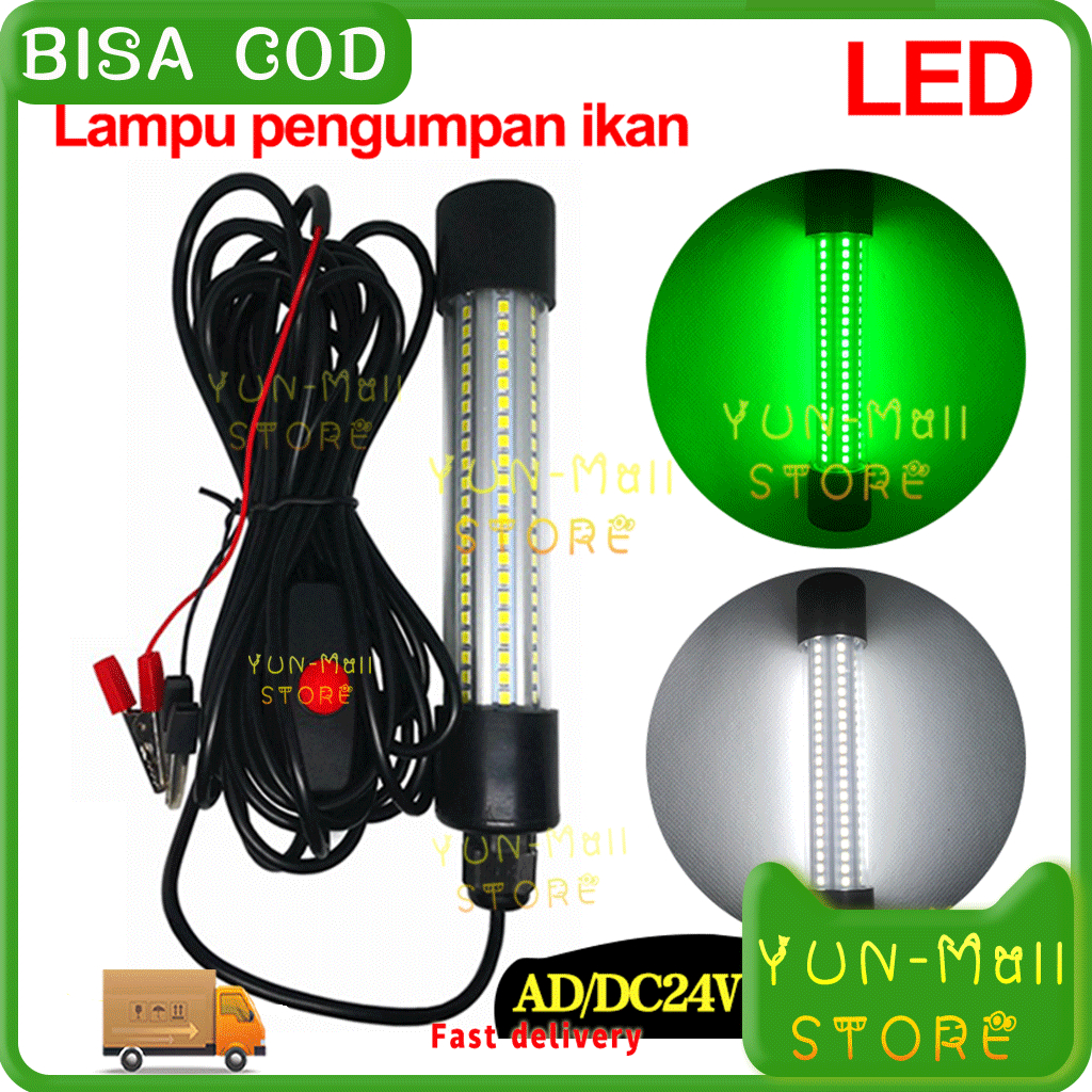 Jual [COD ready ] YUN Mall 12-24V 13W LED Celup Air Tawar Air Asin ...