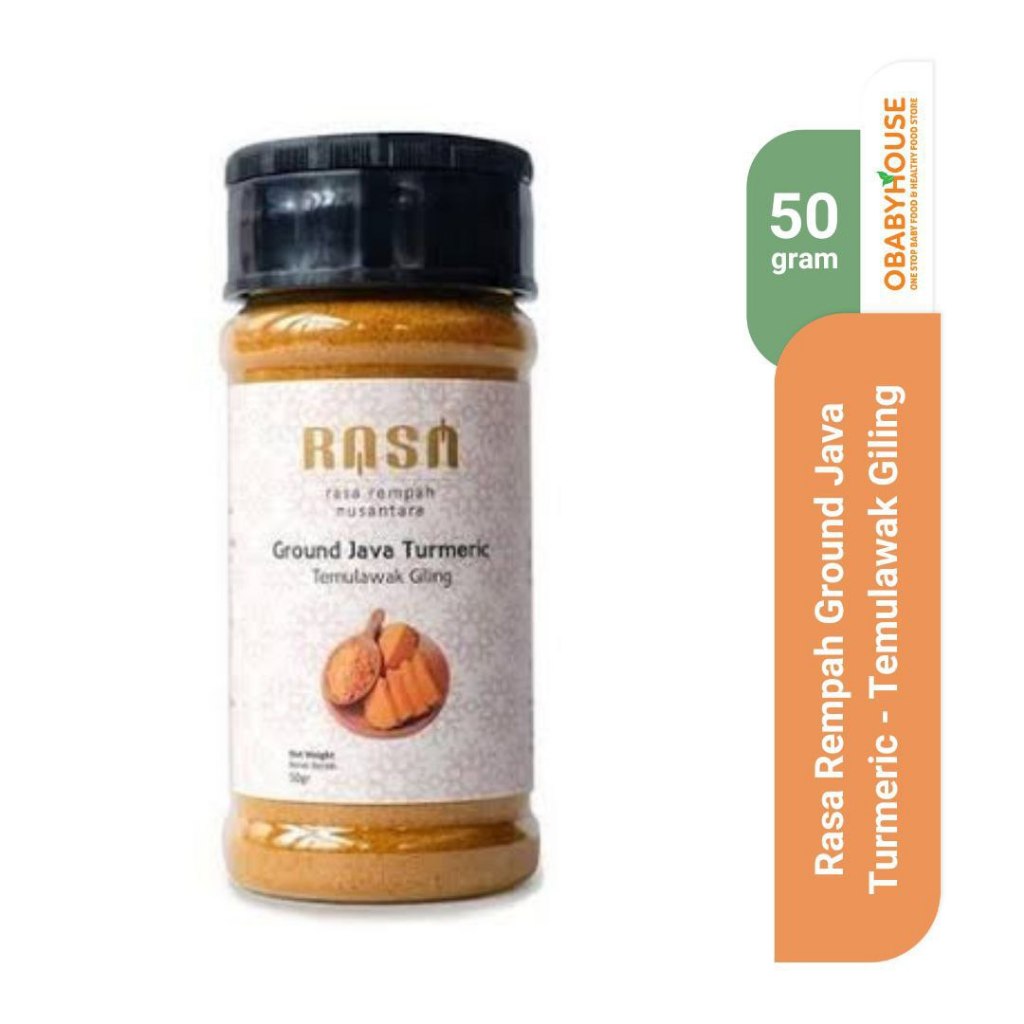 Jual Rasa Rempah Ground Java Turmeric / Temulawak Giling 50 gr | Shopee ...