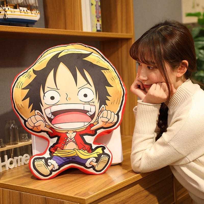 Jual Bantal Boneka One Piece Pillow Doll Luffy Roronoa Zoro Sanji ...