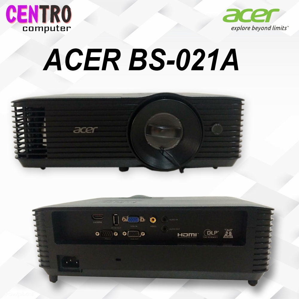 Jual Projector ACER BS-021 SVGA 4800 Ansi Lumens Proyekto ACER BS021 | Shopee Indonesia