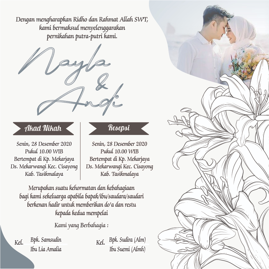 Jual CETAK UNDANGAN BESEK | UNDANGAN SOROGAN | UNDANGAN PUNJUNGAN ...