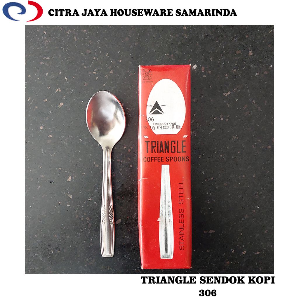 Jual Sendok Teh / Kopi Triangle 306 PerKotak (12 Buah) | Shopee Indonesia