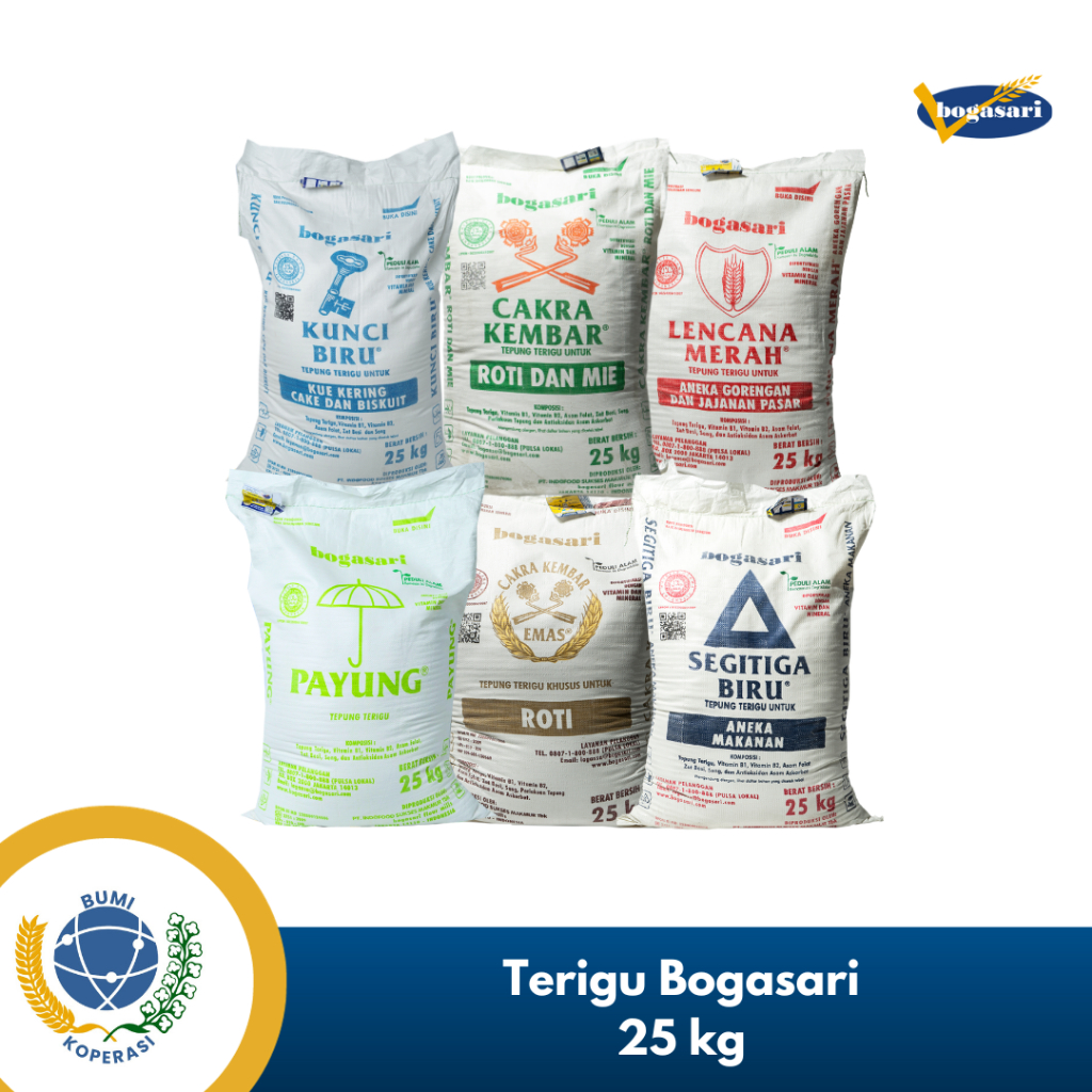 Jual CARGO Tepung Terigu Bogasari 25 Kg | Shopee Indonesia