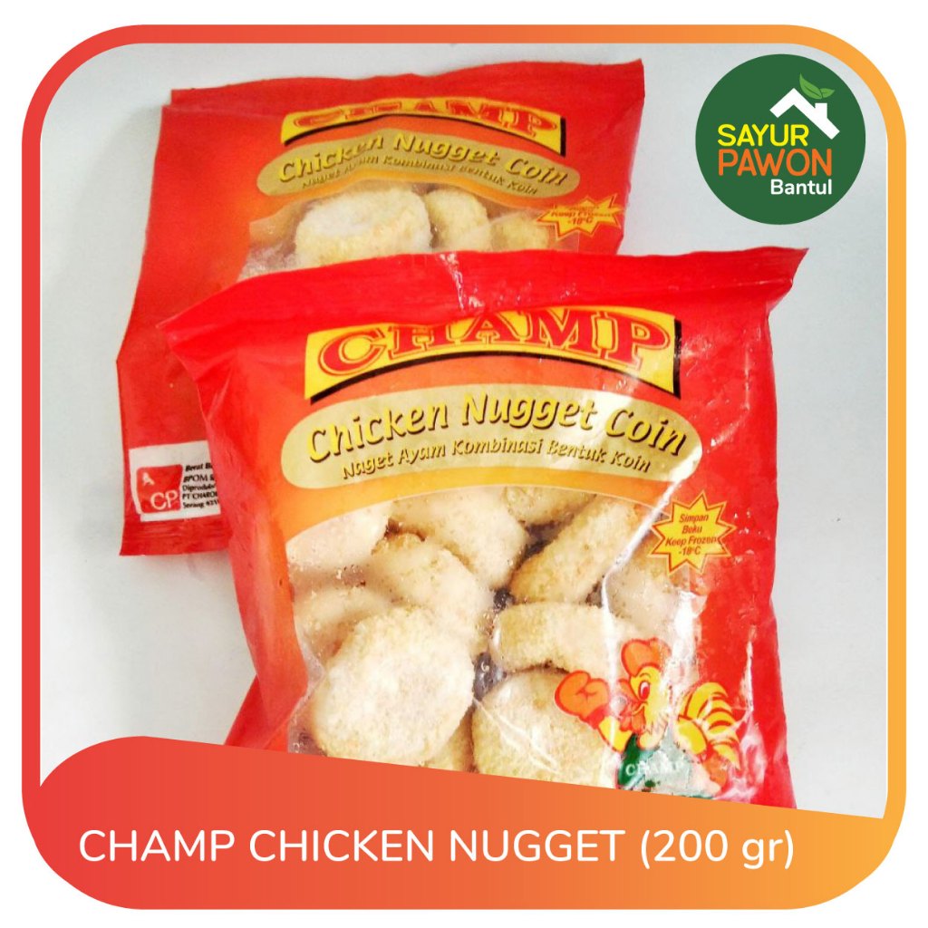 Jual Nugget Champ 200 gram Frozen - Sayur Pawon Jogja | Shopee Indonesia