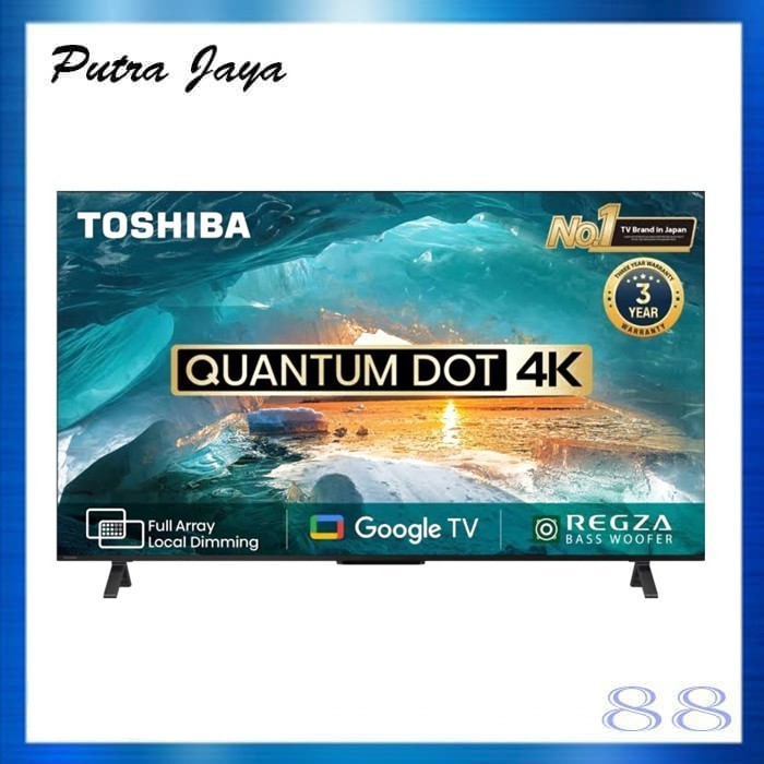 Jual Toshiba TV 55" 4K UHD Google TV - Quantum Dot QLED Dolby - 55M550MP | Shopee Indonesia