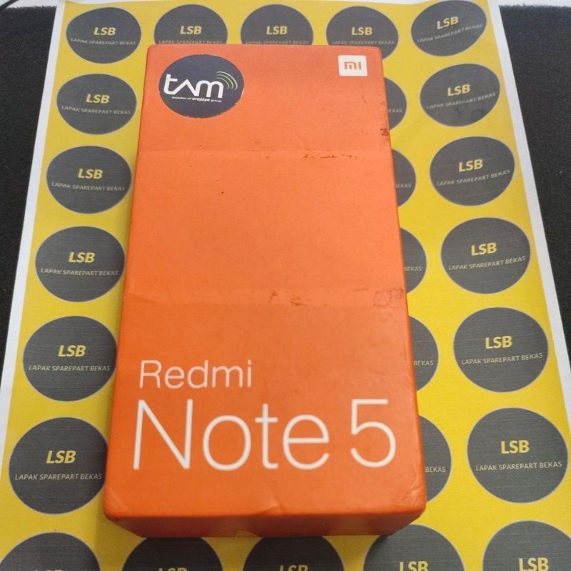 Jual DUS BOX XIAOMI REDMI NOTE 5 ORIGINAL BEKAS | Shopee Indonesia