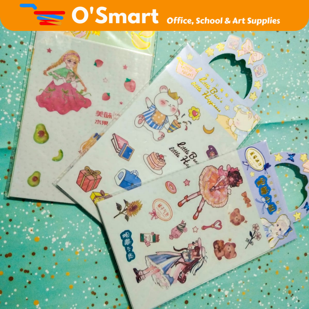Jual STICKER FANCY TZ-8008/8009/8007 | Shopee Indonesia