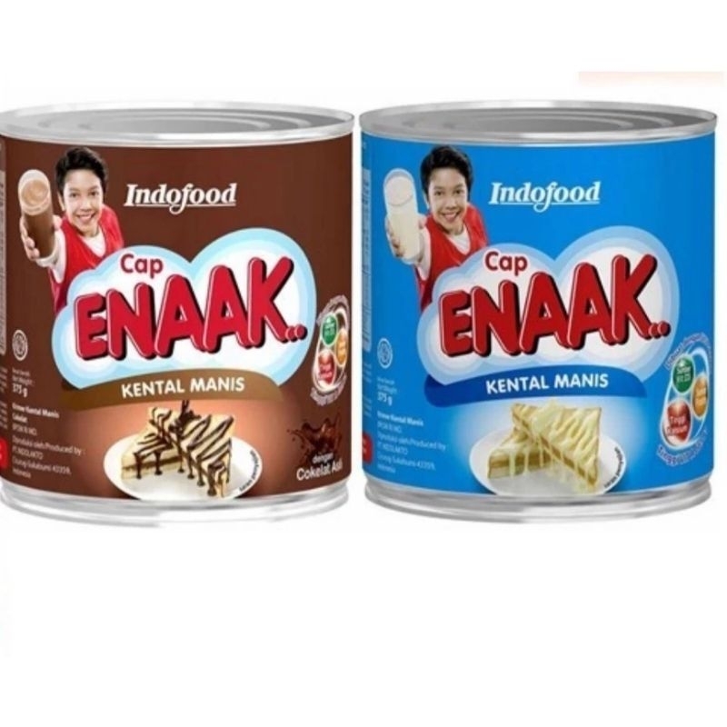 Jual Enaak Kremer Kental Manis Kaleng 375gr | Shopee Indonesia