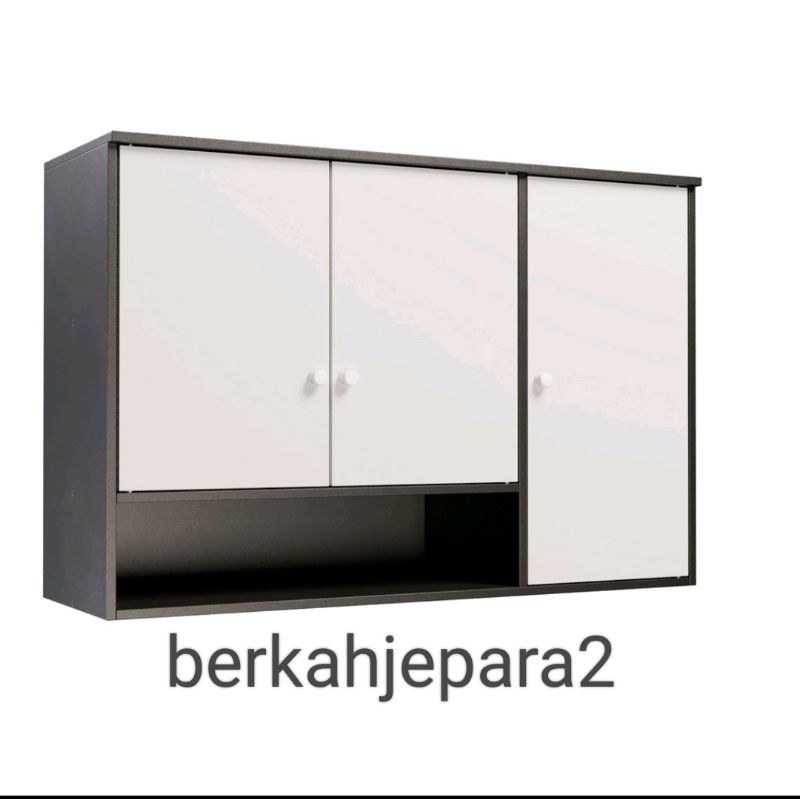 Jual lemari dapur atas kitchenset atas 3 pintu | Shopee Indonesia