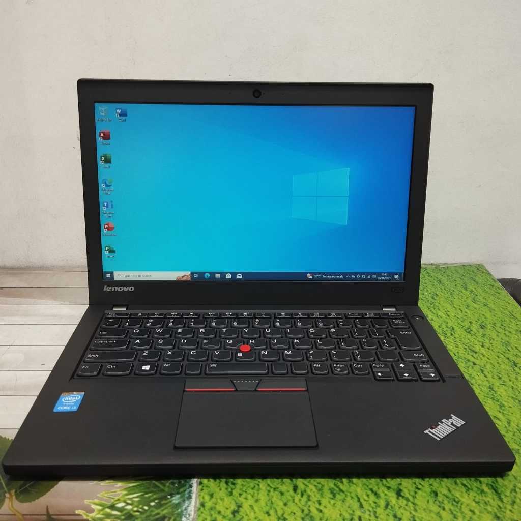 Jual Laptop Coding Desain Lenovo ThinkPad X250 Core i5 RAM 8GB SSD ...