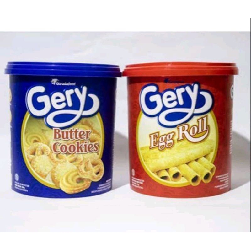 Jual Gery Egg Roll / Gerry Butter Cookies/ Chocolatos Wafer | Shopee ...