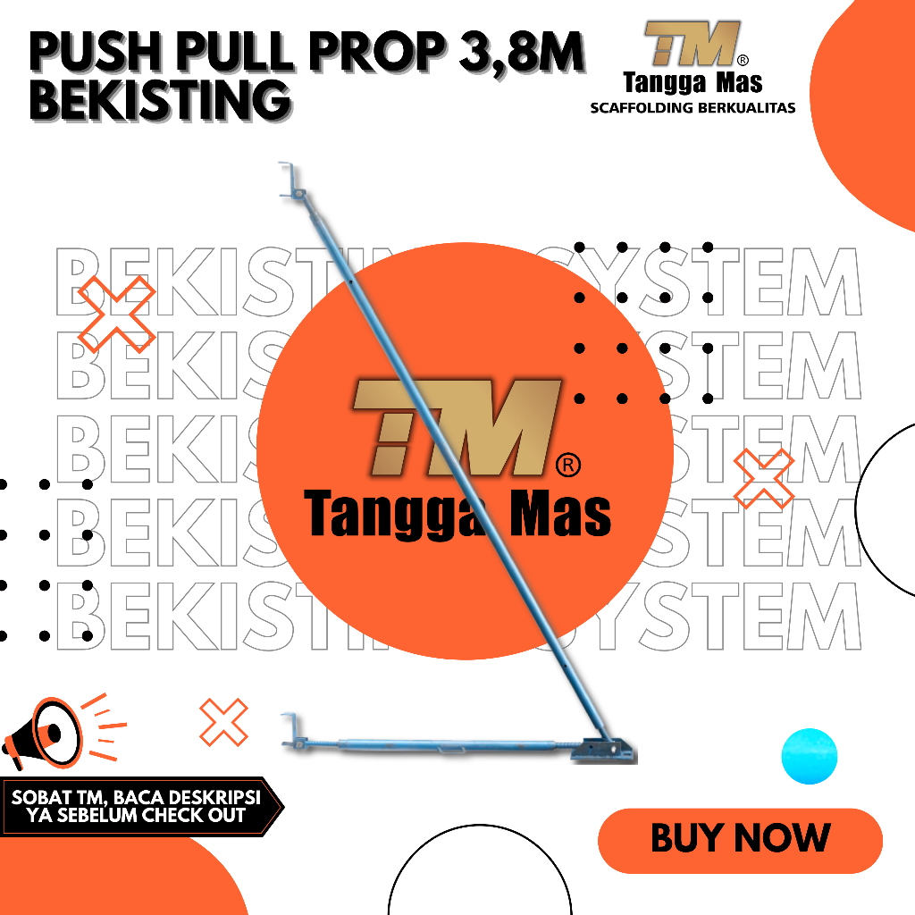 Jual PUSH PULL PROP 2,94 M & 3,8 M UNTUK PROYEK BEKISTING KOLOM - JUAL BEKISTING - JUAL ...