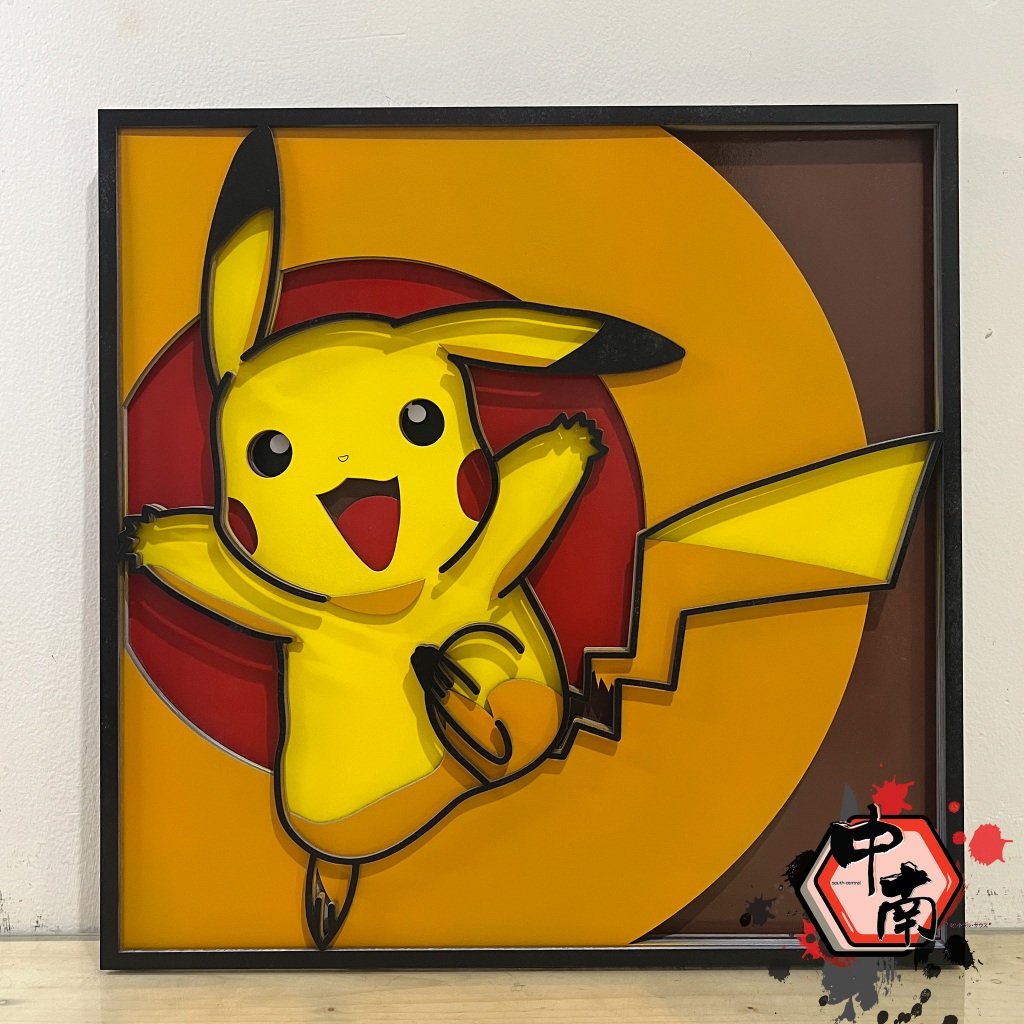 Jual Poster 3D Multilayer Pokemon Pikachu v2 | Shopee Indonesia