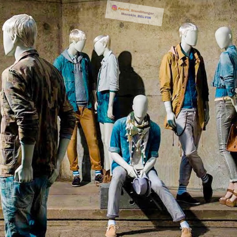 Jual Manekin Full Body Gaya Duduk | Full Body Pria Fiberglass Jari ...