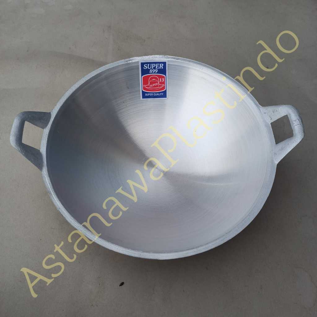 Jual SUPER wajan penggorengan No.13 kuali merk super kuwali cekung ...