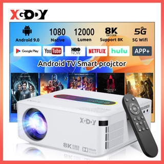 Jual XGODY X1 Smart Proyektor Native 1080P 400ANSI Lumens Android Dolby ...