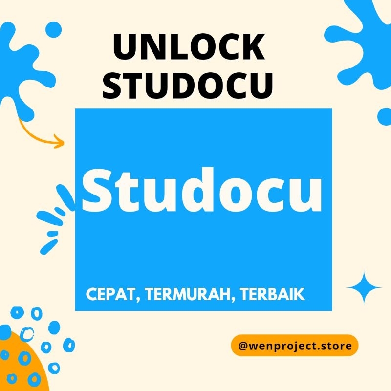 Jual Unlock Studocu Cepat Murah | Shopee Indonesia