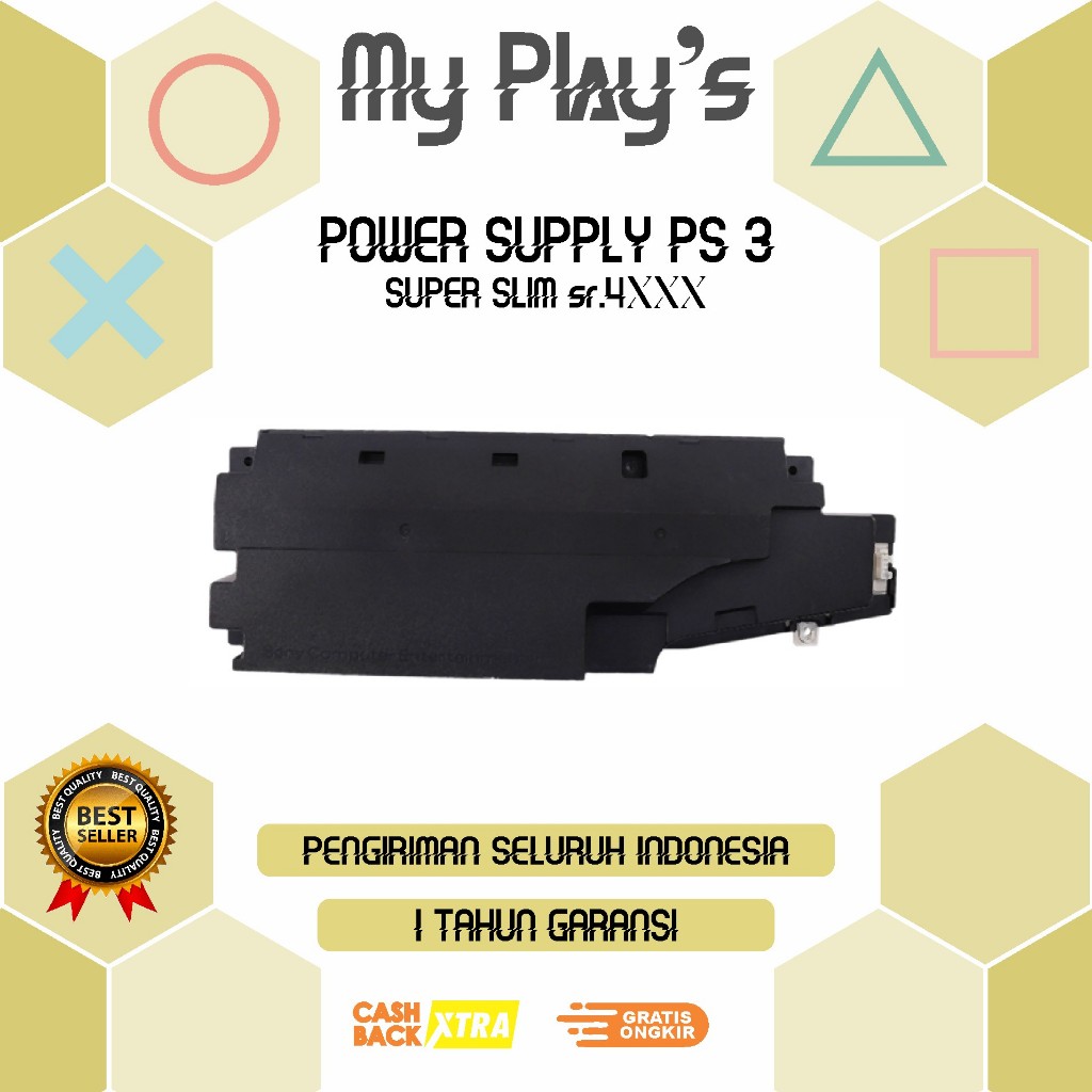 Jual PLAYSTATION Power Supply [PSU] PS 3 SUPER SLIM Type 4xxx (100% ORI ...