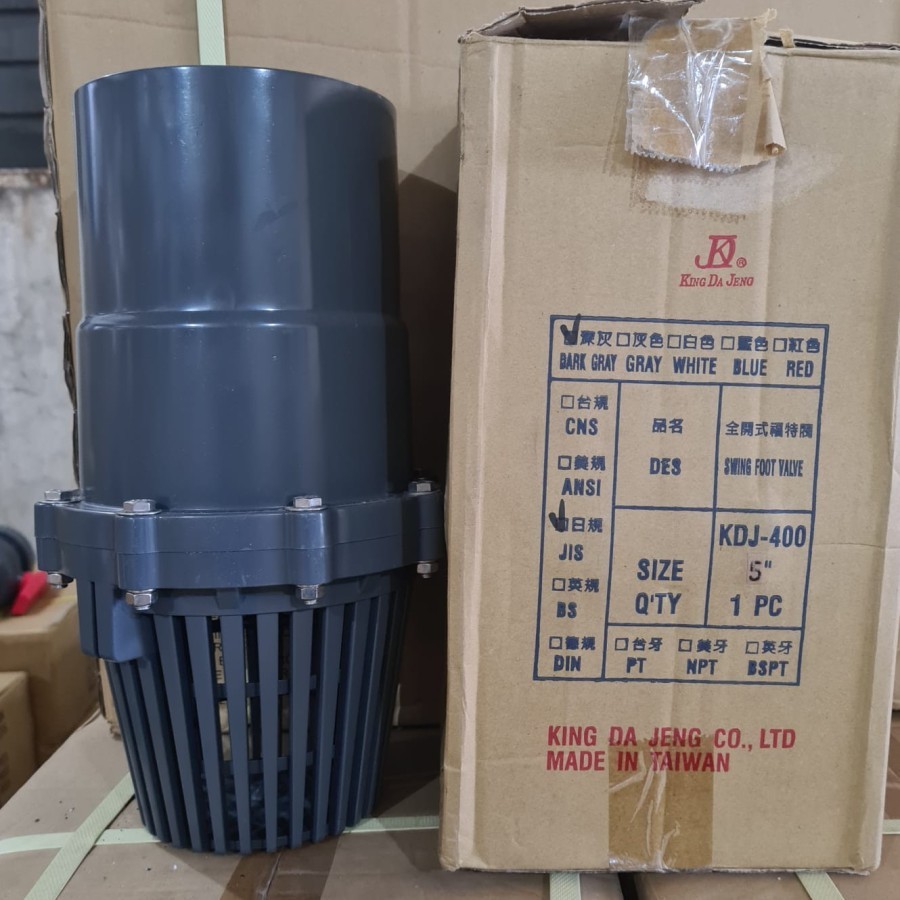 Jual Foot Valve 5" INCH / Tusen / Tosen / Foot Klep / Foot Valve PVC ...