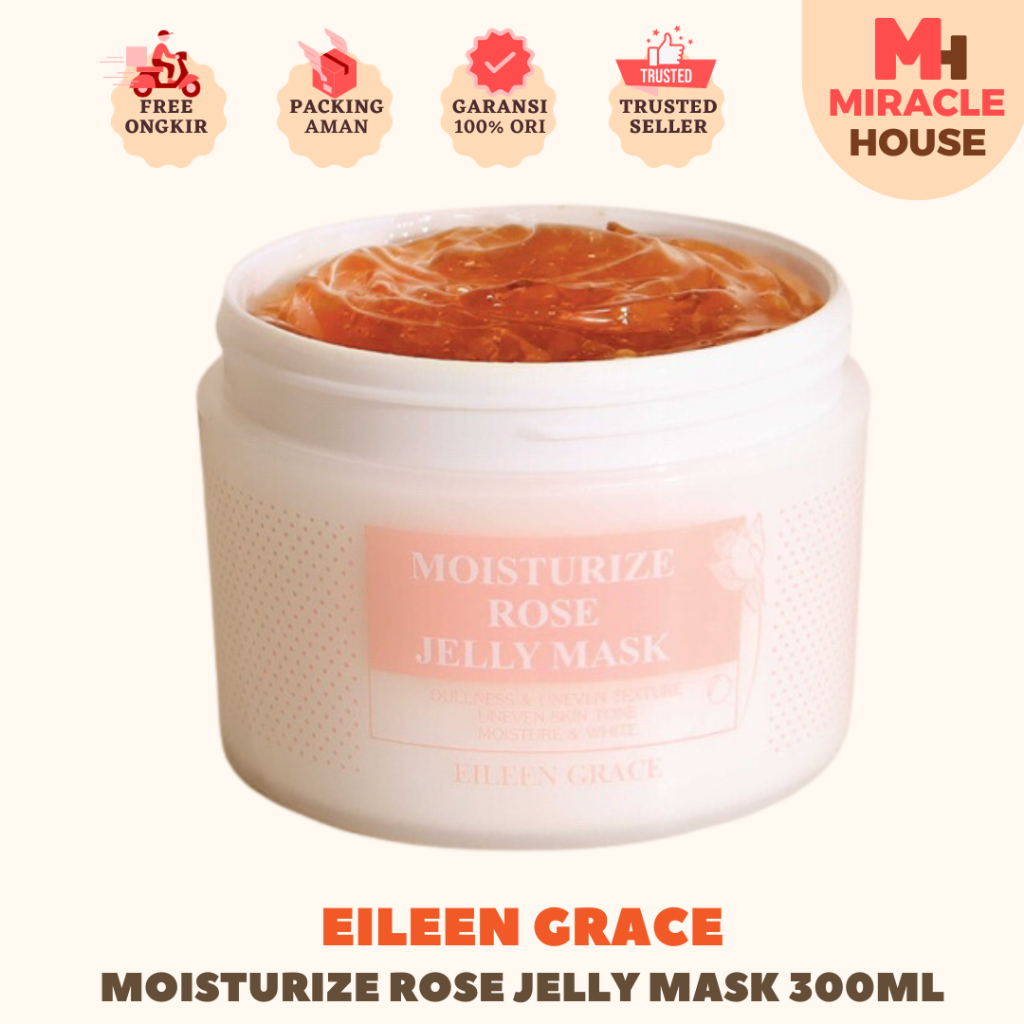Jual EILEEN GRACE - Moisturize Rose Jelly Mask 300ml melembapkan wajah ...