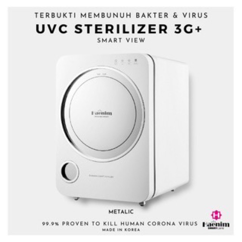 Jual HAENIM UVC LED 3G+ SMART VIEW - ELECTRIC STERILIZER | Shopee Indonesia