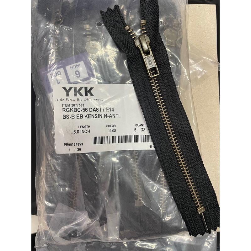 Jual Zipper YKK RGKBC56 @12pcs | Shopee Indonesia