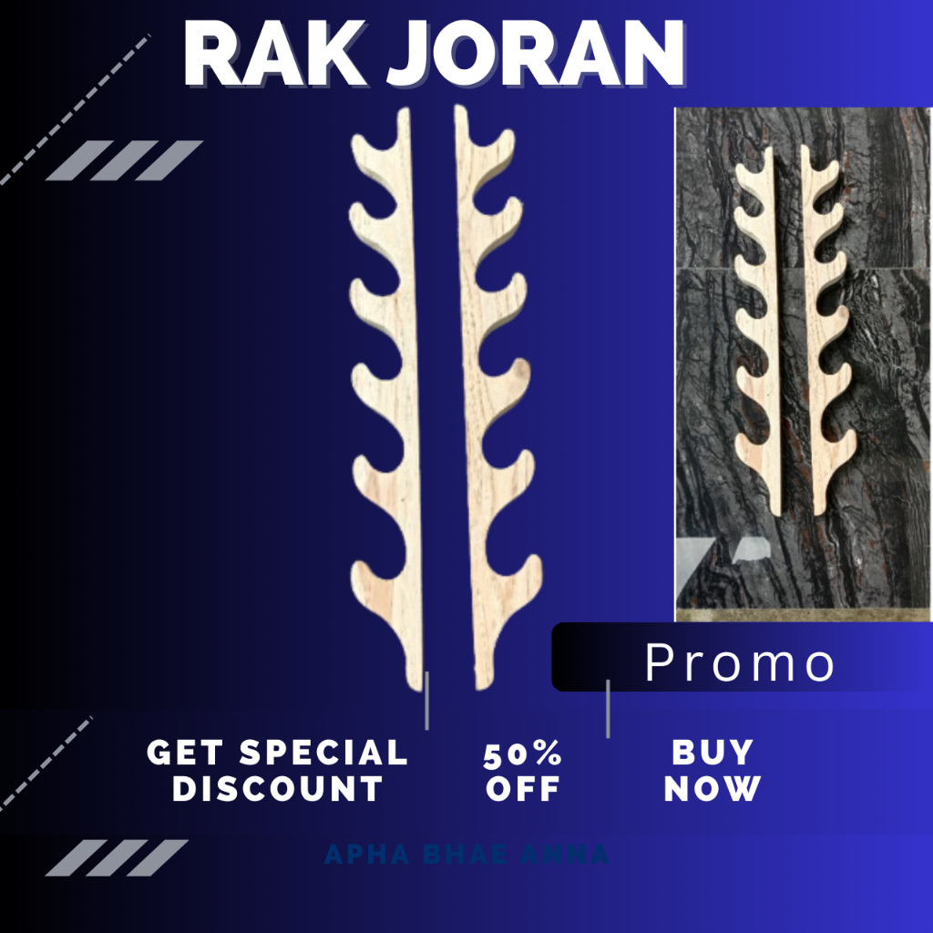 Jual Rak Tegek Joran Pancing Tempel Dinding Sepasang Rod Holder Tempat ...