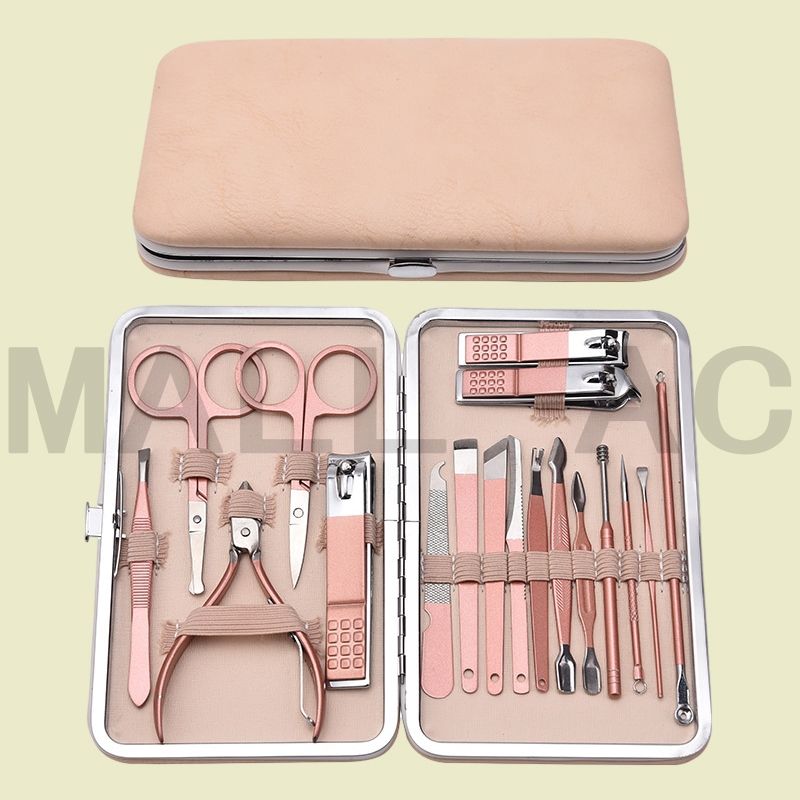 Jual gunting kuku lengkap set potong 7 In 1 Alat Manicure pedicure set ...