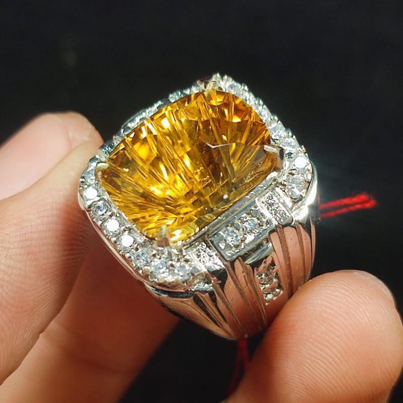 Jual BATU YELLOW CITRINE QUARTZ ASLI NATURAL TOP QUALITY LENGKAP DENGAN ...