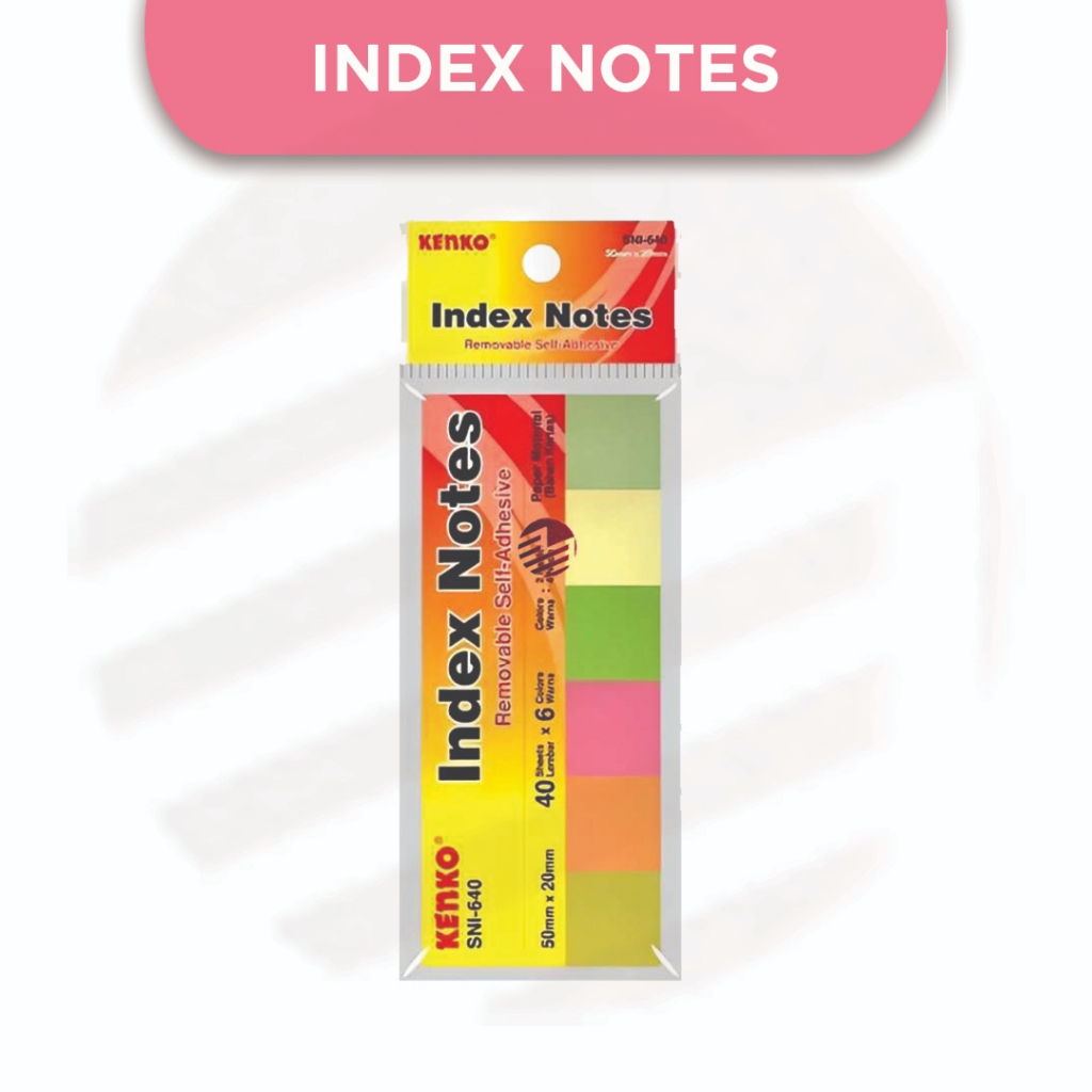 Jual Sticky Notes Kenko SNI640 | Shopee Indonesia