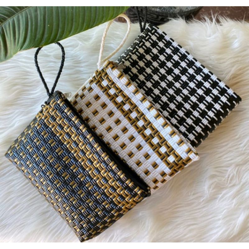 Jual DOMPET RAJUT ANYAMAN MURAH Dompet jali anyaman | Shopee Indonesia