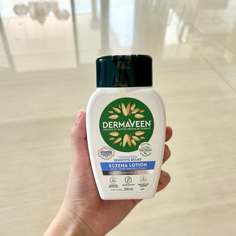 Jual DERMAVEEN ECZEMA LOTION CREAM 250ml 100ml | Shopee Indonesia